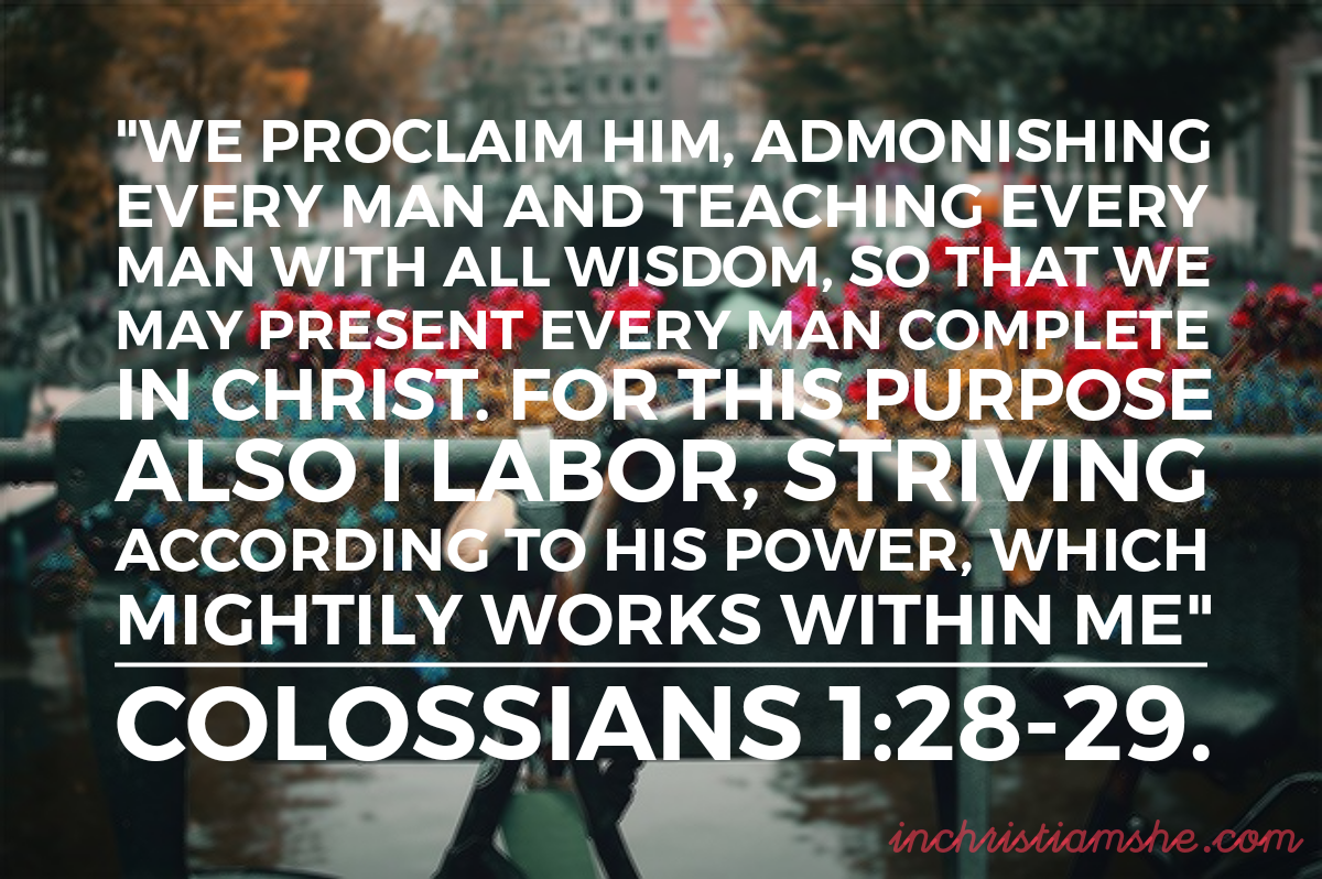 {my} Life Purpose Mission – In Christ I am SHE