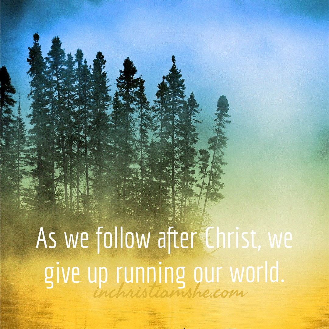 Stop Running… – In Christ I am SHE